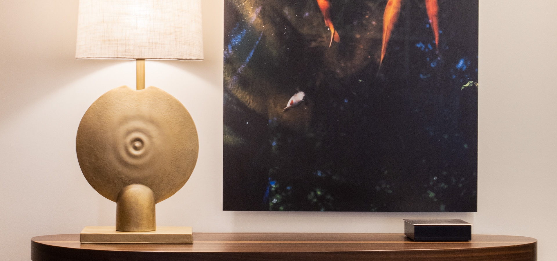 Disca Gold - table lamp - lighting - hamilton conte