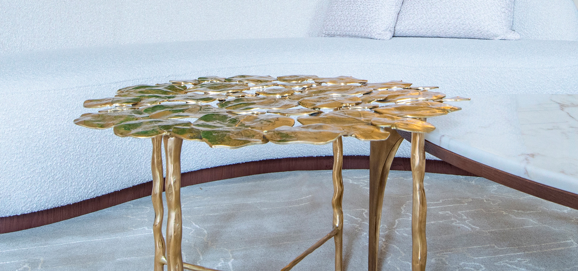 Nymphea Round Coffee Table - Hamilton Conte