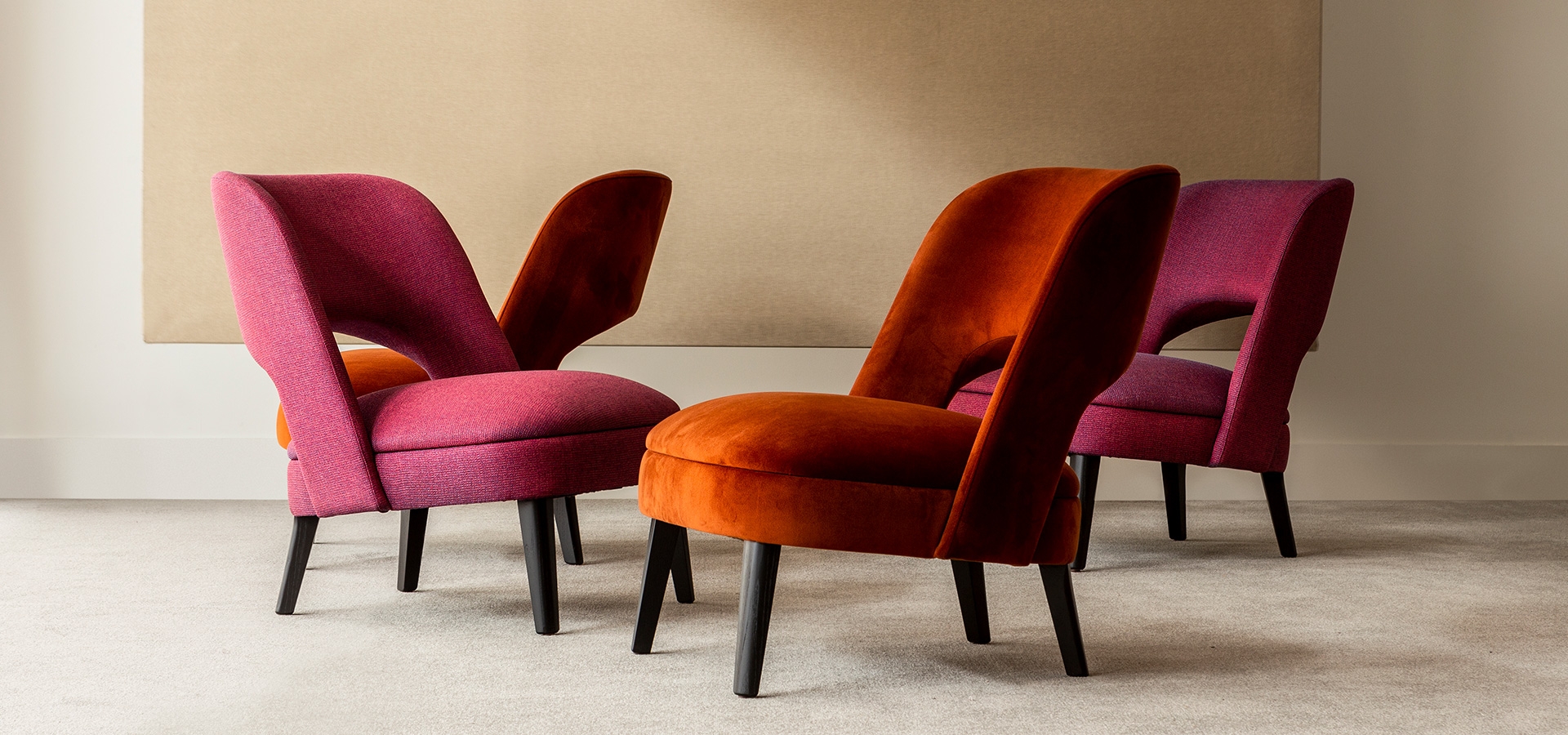 Celine armchair - Hamilton Conte
