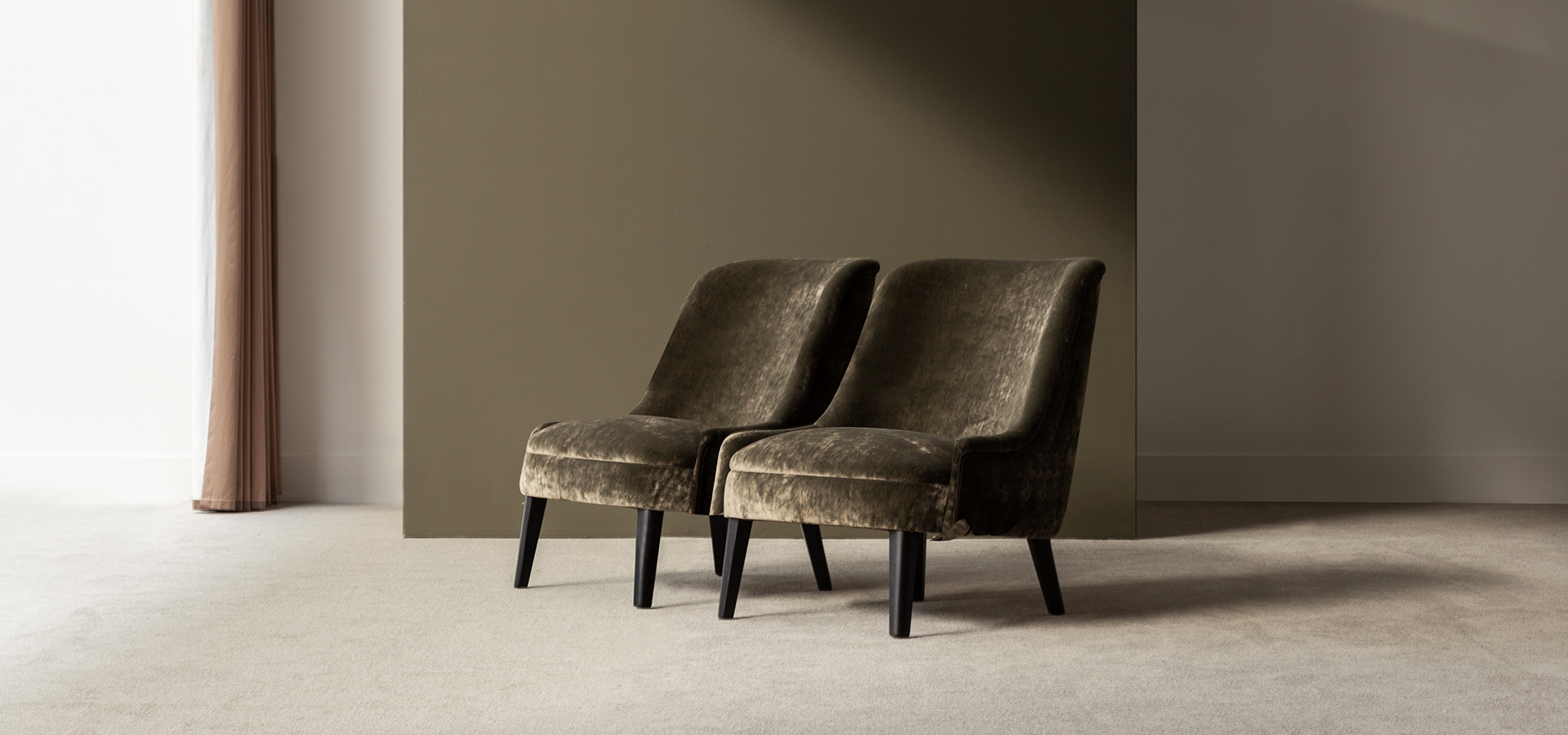 Constantine armchair - Hamilton Conte